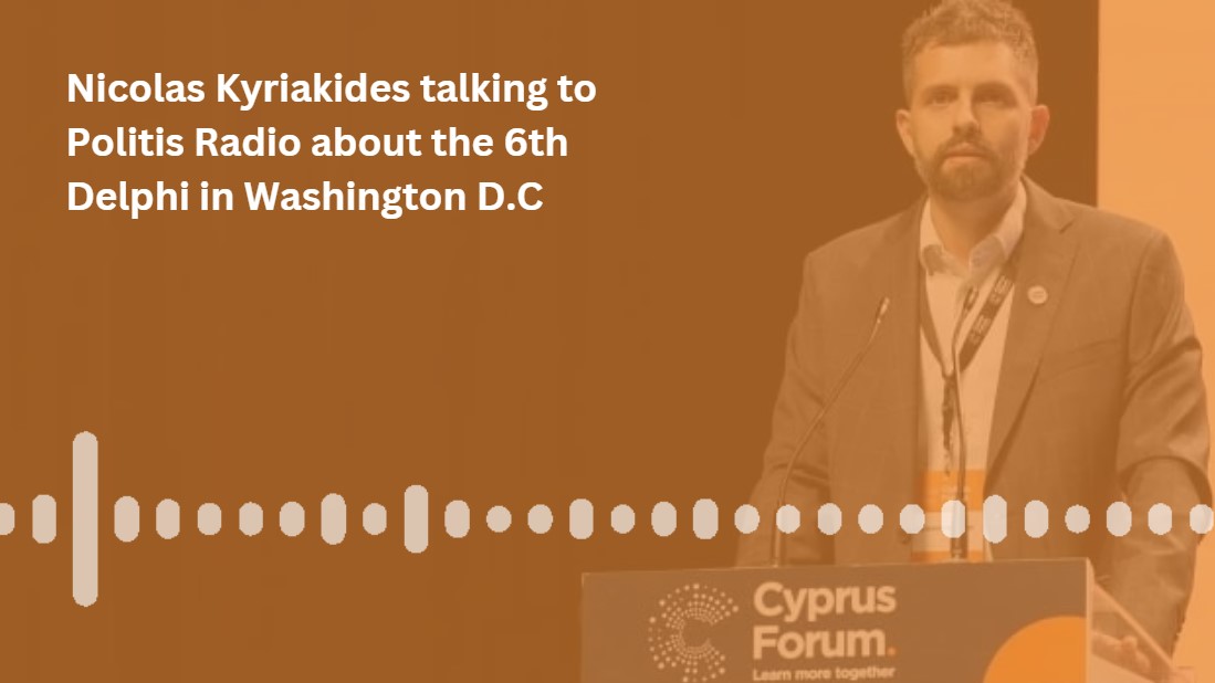 Nicolas Kyriakides talking to Politis Radio about this year's Delphi in ...